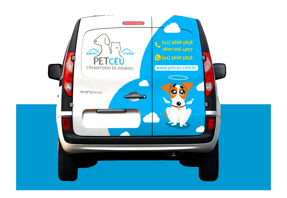 Portfólio Plotagem: PetCeu - KAKOI